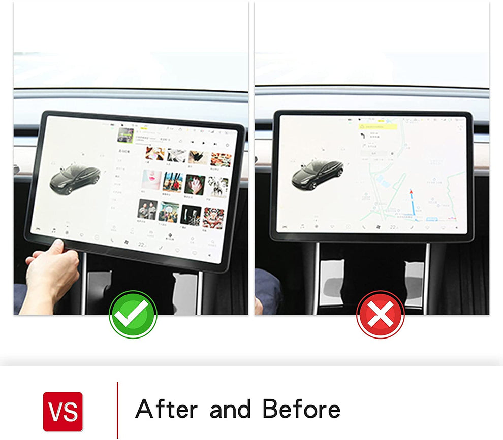Center Console Screen Rotating Holder for 2021 Model Y/3 Silver Bracket ...